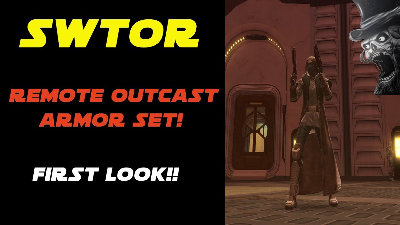 SWTOR - Remote Outcast Armor Set First Look! - YouTube