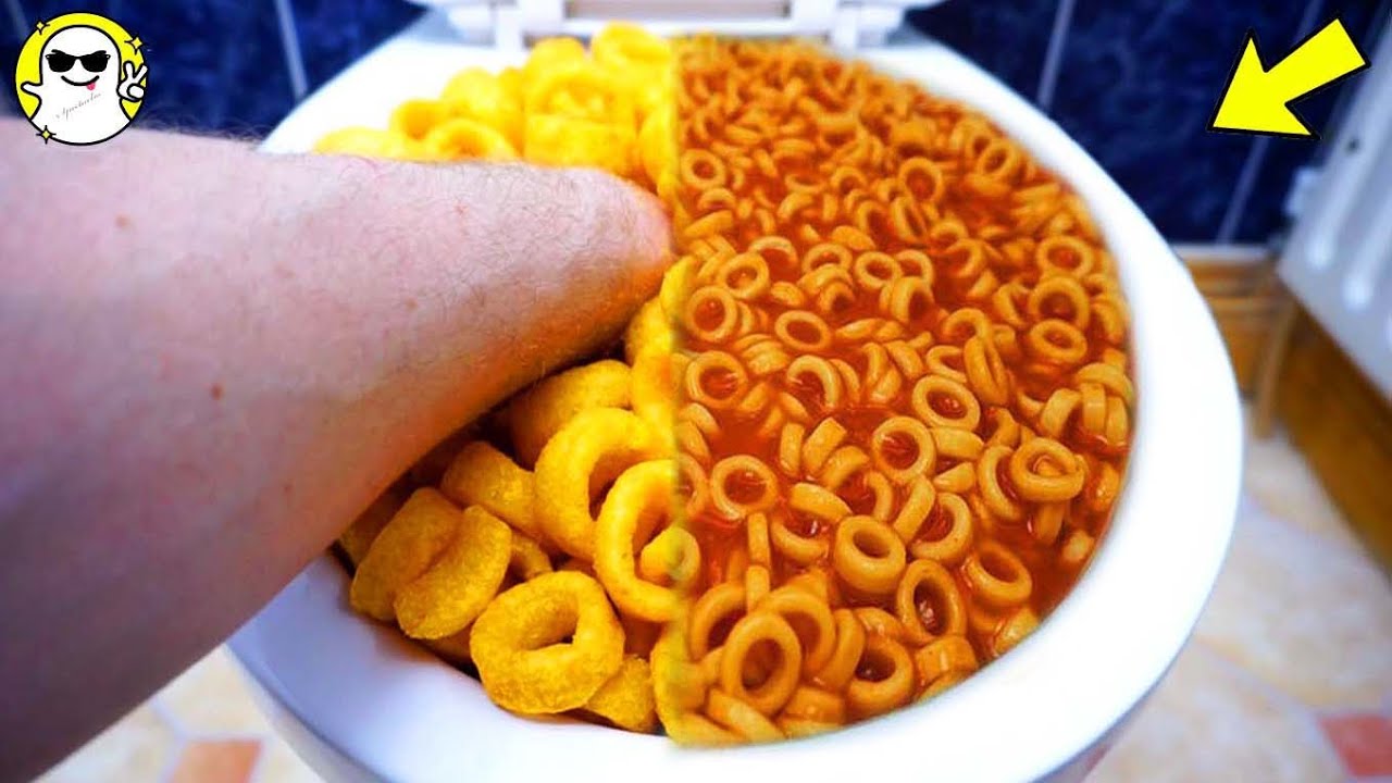 Will it Flush? Lots Of Gross Food Combos #61 - YouTube