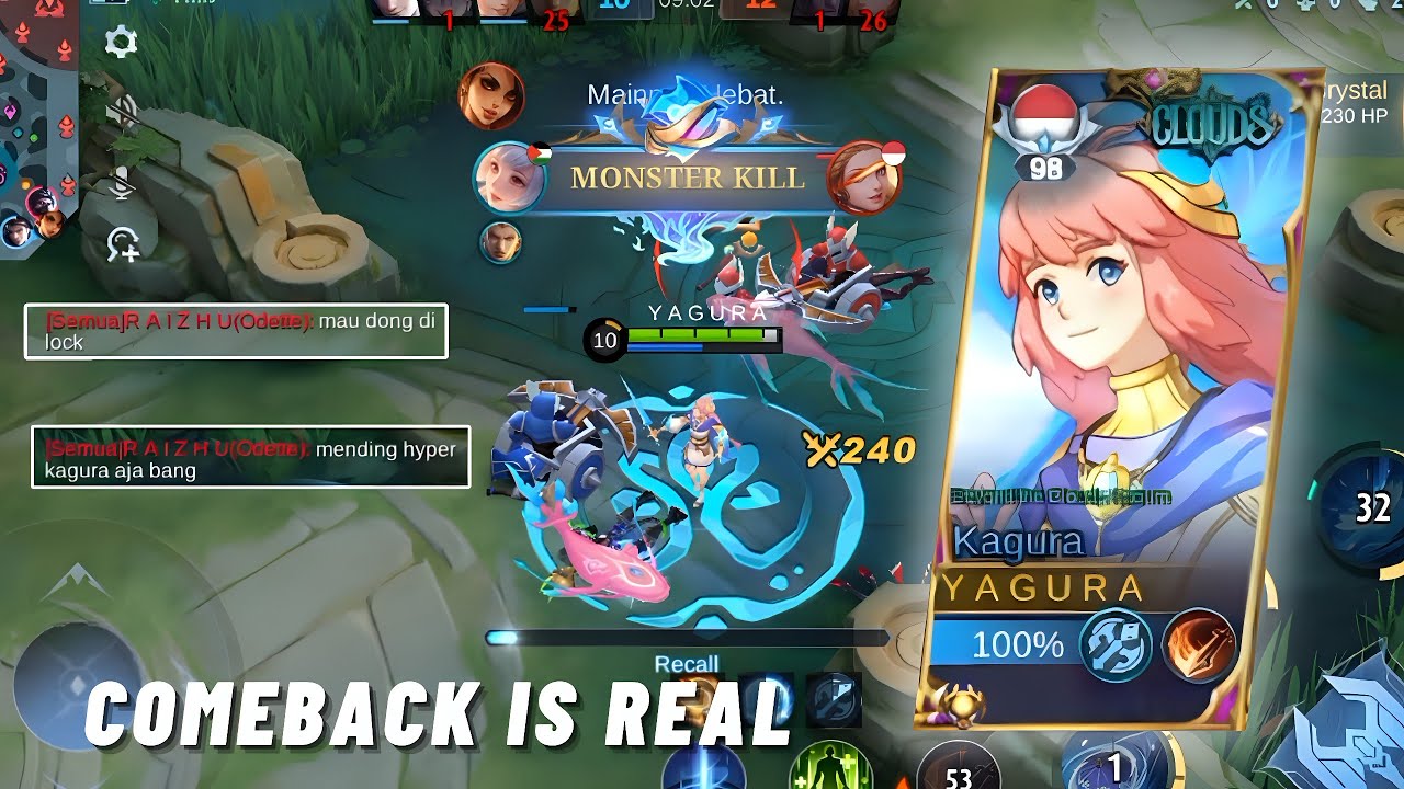 Comeback Is Real, Bukti Banyak Omong Gak Bikin Menang |Mobile Legend ...