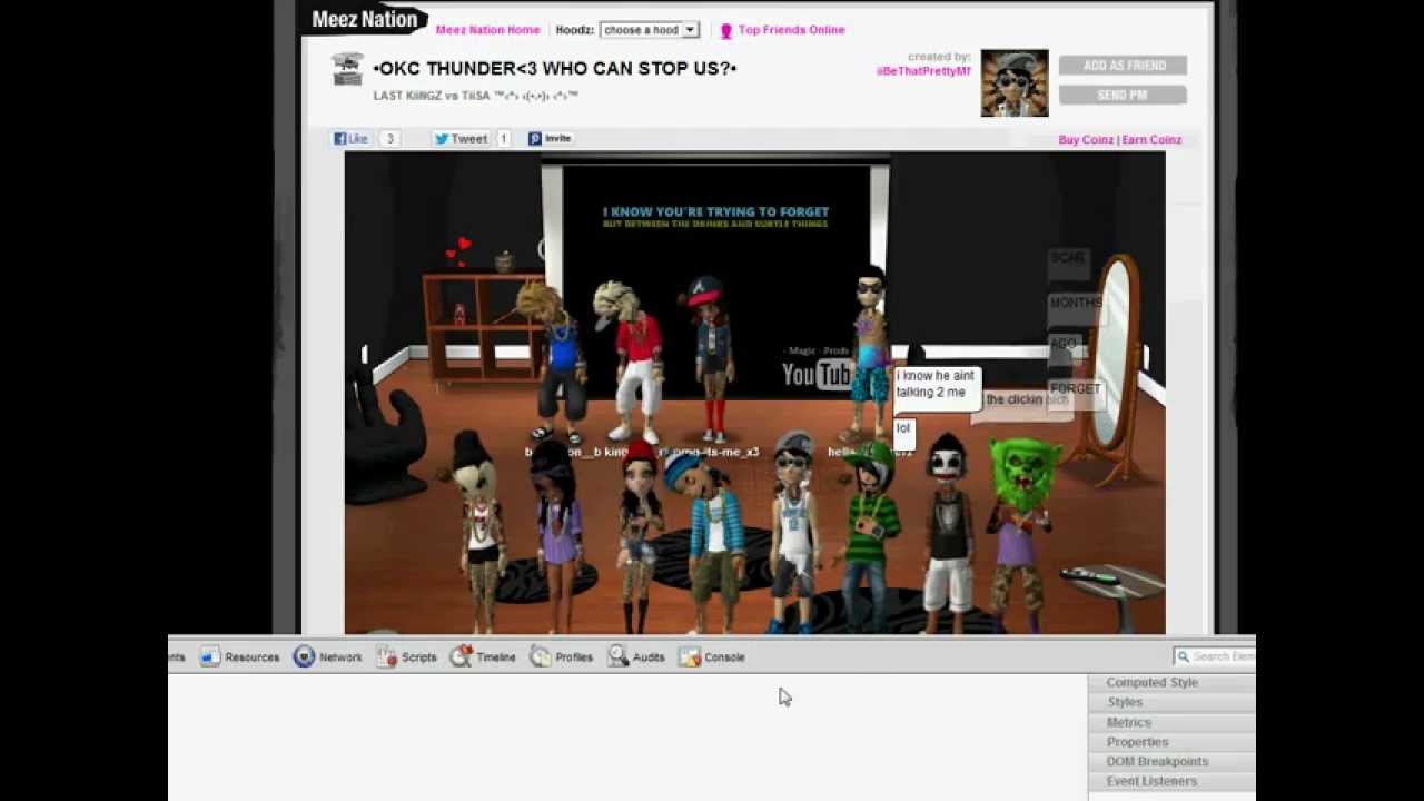 How to kick ppl out of there own room (MEEZ.COM) - YouTube