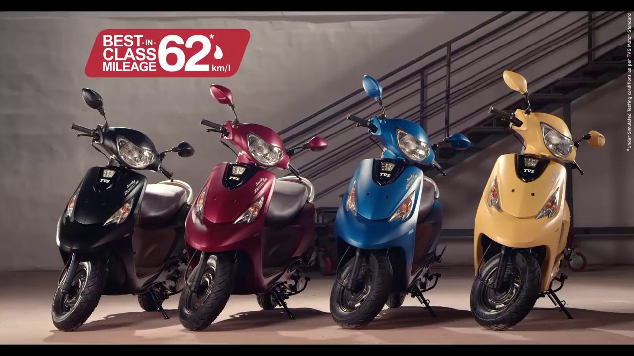 The All New TVS Scooty Zest - Matte Series | Official Video - YouTube