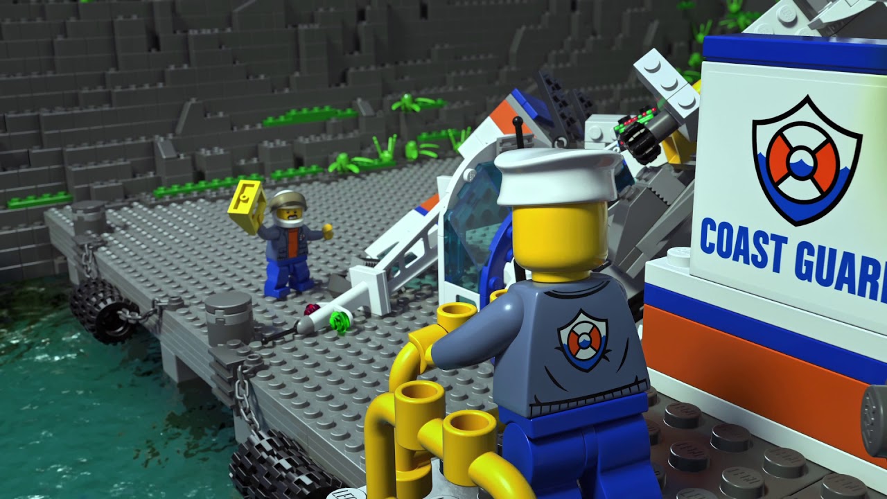 LEGO City Coast Guard commercial - YouTube