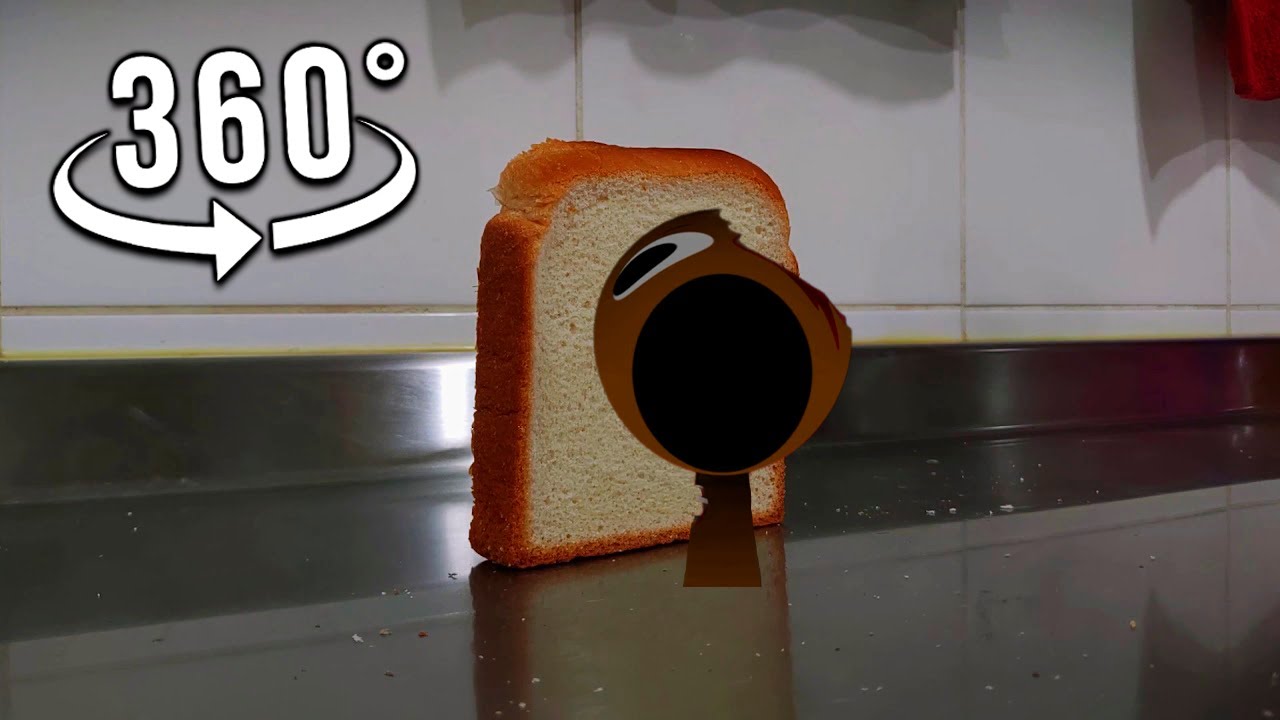 Toast falling over Pop Incredibox Sprunki Horror | 360° VR Video Animation - YouTube