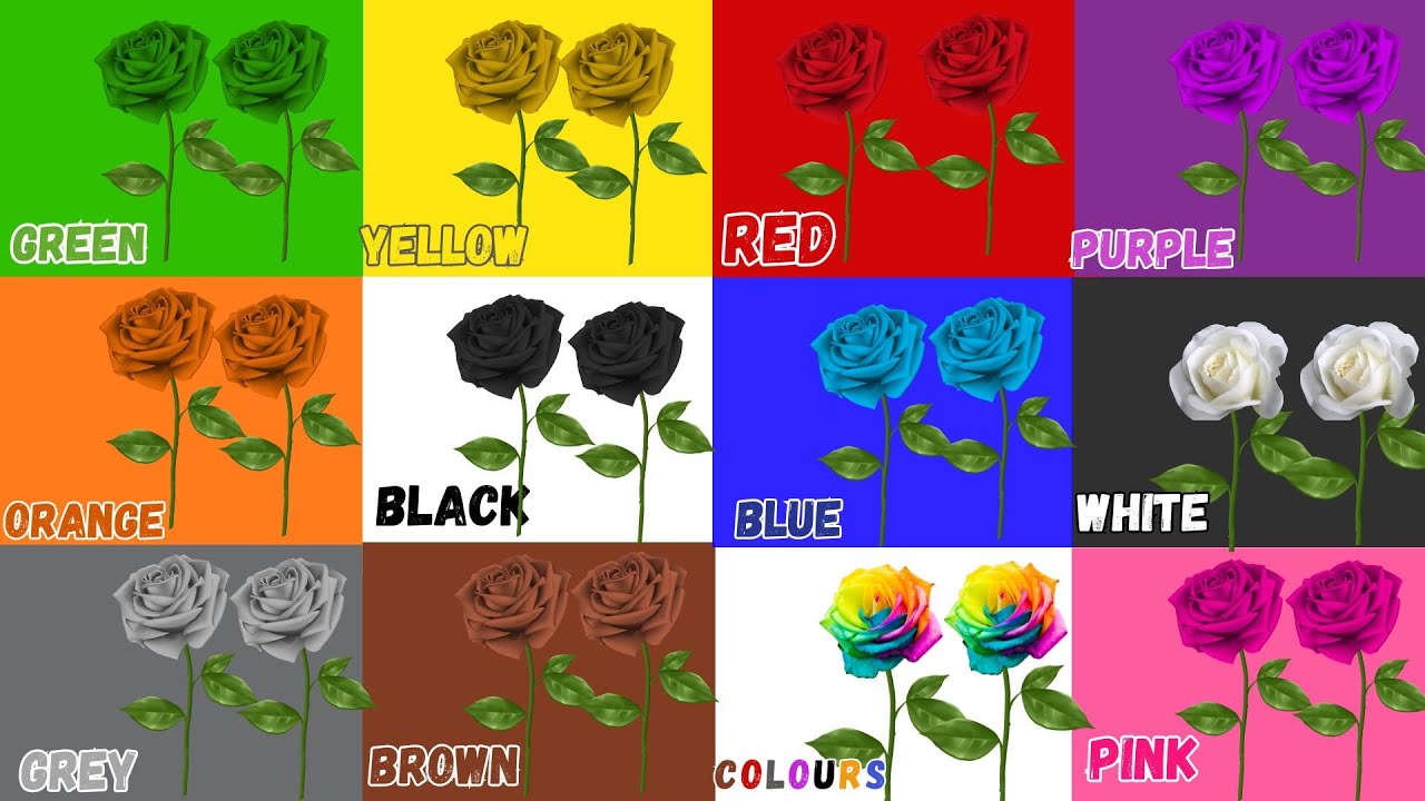 Learn Colors for Kids | Nursery Rhymes | Red, Blue, Yellow , green ...