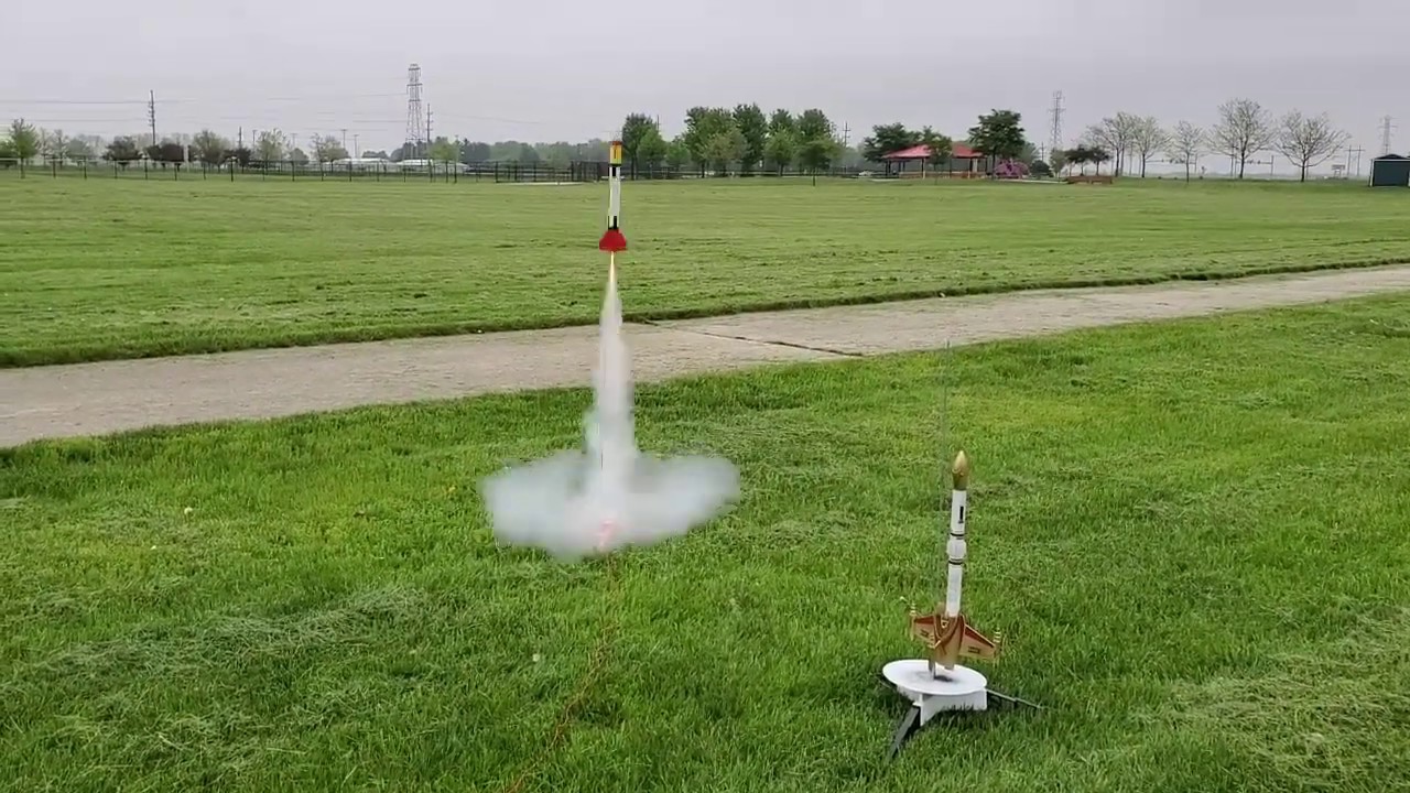 Model Rocket Launches include Mean Machine, Odyssey, Hi-Flier XL and ...