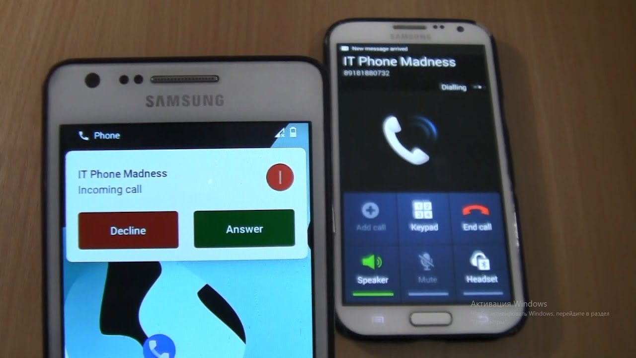 Over The Horizon Incoming Call And Outgoing Call At The Same Time Samsung