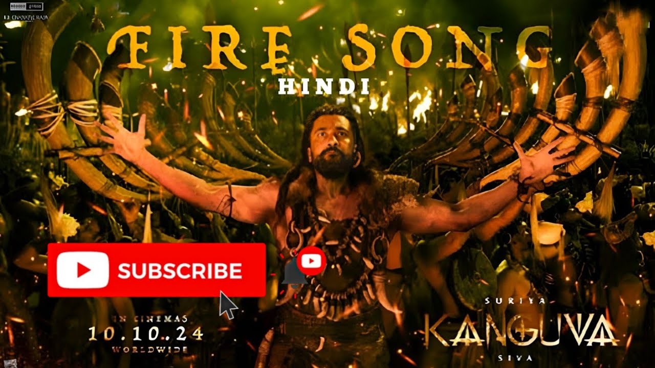 Fire song Hindi || lofi songs || kanguva || Bollywood new song || 8d ...