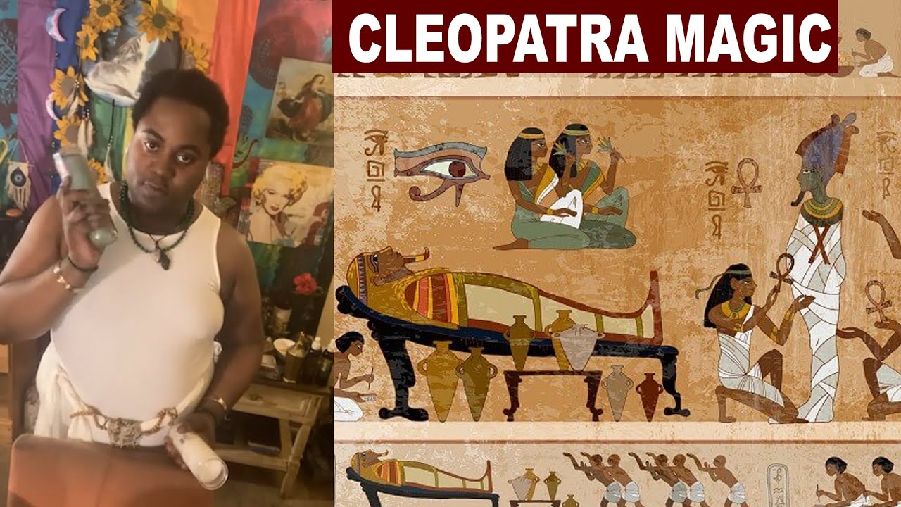 CLEOPATRA ANCIENT EGYPTIAN GODDESS MAGIC [LAMARR TOWNSEND TAROT ...