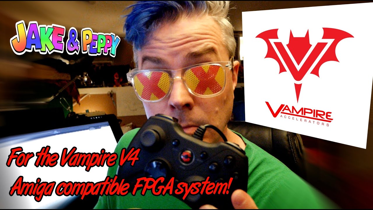 Jake & Peppy Vampire Amiga V4 Alpha preview! - YouTube