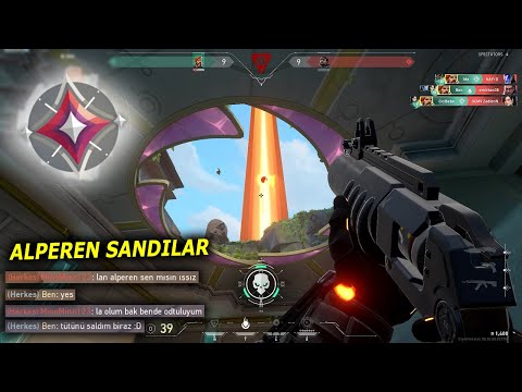BENİ ALPEREN SANDILAR - ALPEREN TAKLİDİ YAPTIM😂1v5 BRİM LİNEUP İLE CLUTCH ALDIM😱 VALORANT