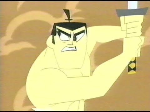 Samurai Jack Commercial on Cartoon Network from 2002