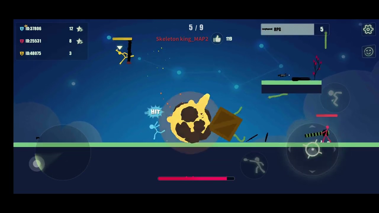 Stickman fight - Alien VS predator - YouTube