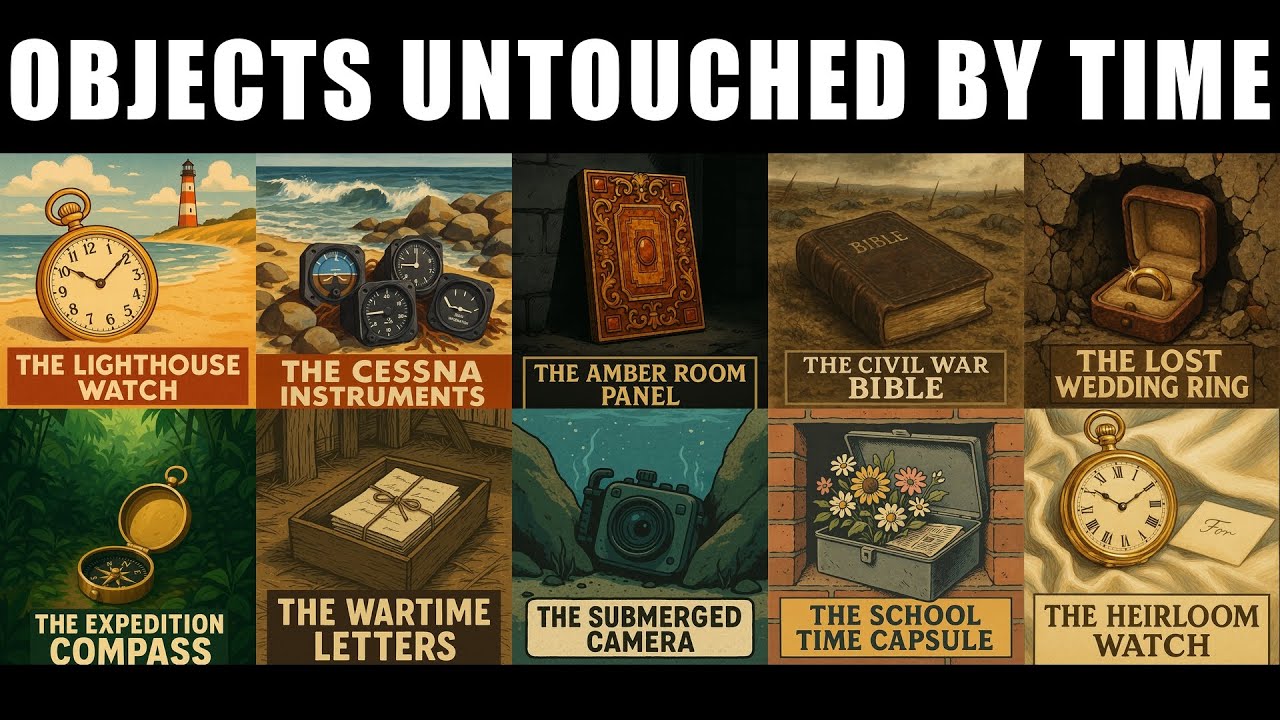 10 Objects That Disappeared and Reappeared Years Later Untouched By ...