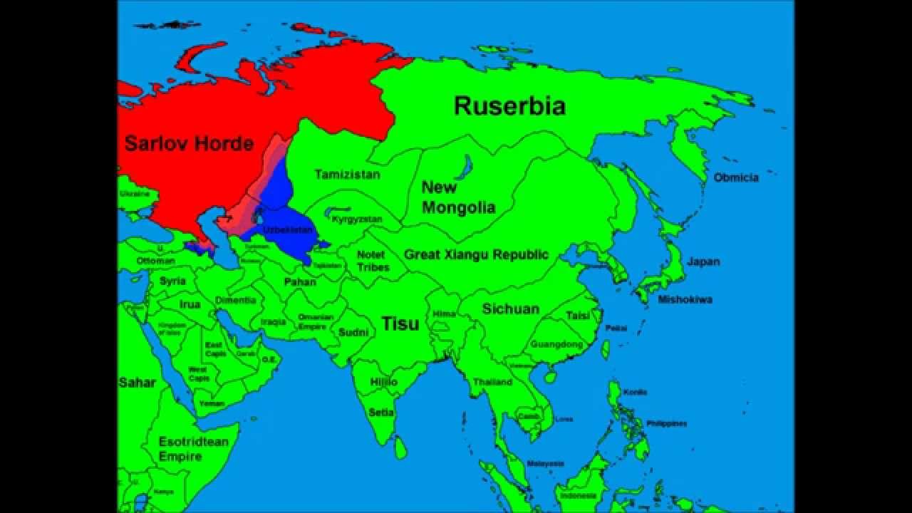 Alternate Future of Asia Part 4 - Western Invasion - YouTube