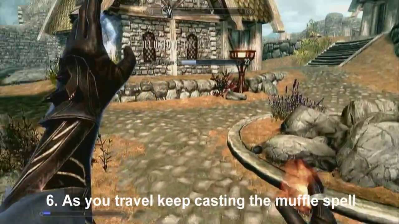 Skyrim | Level Up Illusion to 100 fast - YouTube