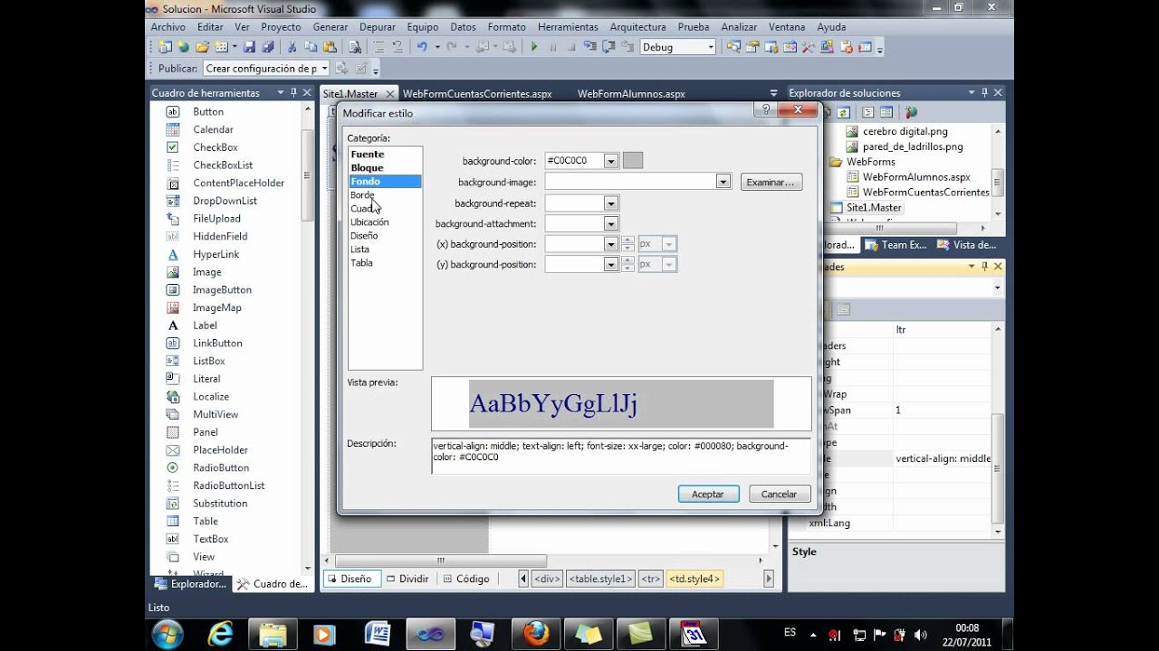 P4-009 COMO INSERTAR IMAGENES EN UNA TABLA - YouTube