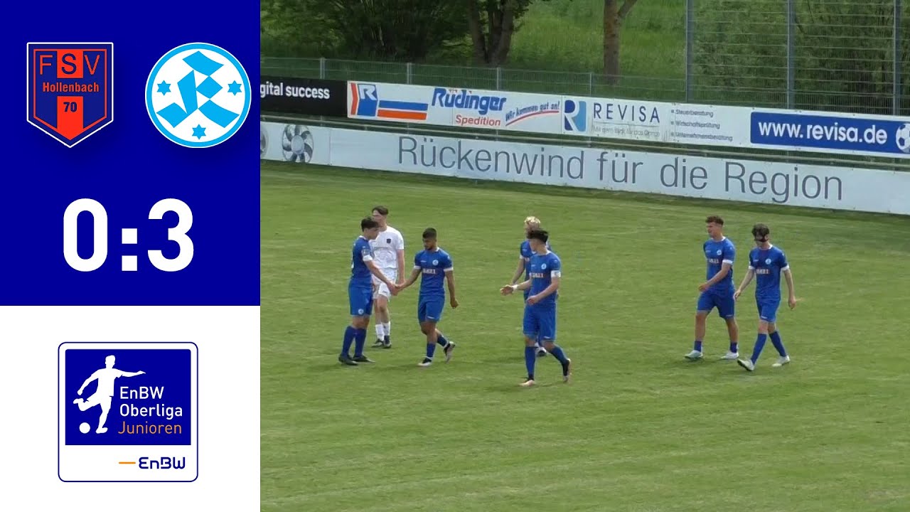 EnBW-Oberliga - A-Junioren: FSV hollenbach - SV Stuttgarter Kickers ...