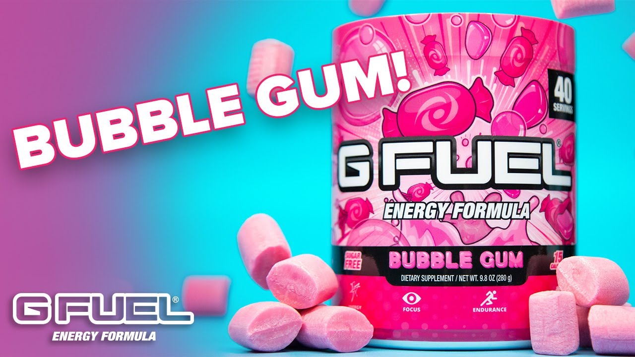 Bubble Gum G FUEL! - YouTube