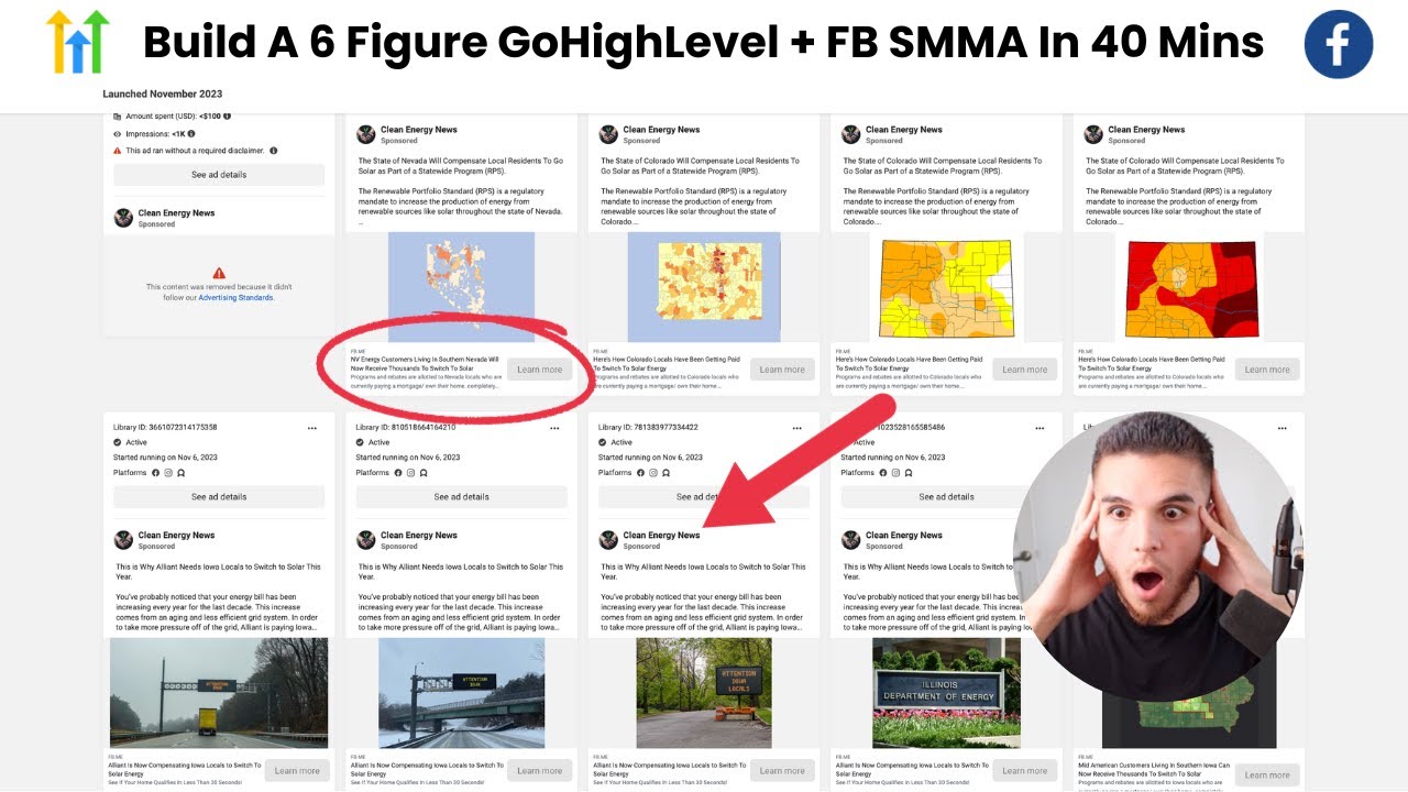 Build A 6 Figure GoHighLevel + Facebook Ads SMMA In 40 Minutes - YouTube