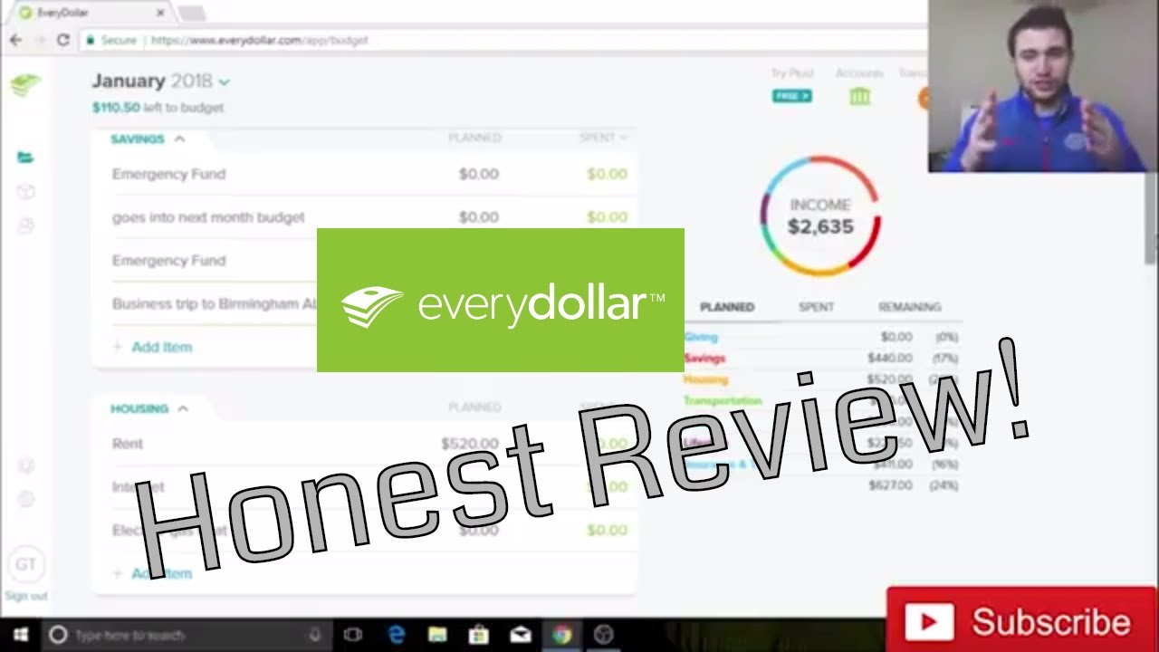 Everydollar App review! 💰 - YouTube