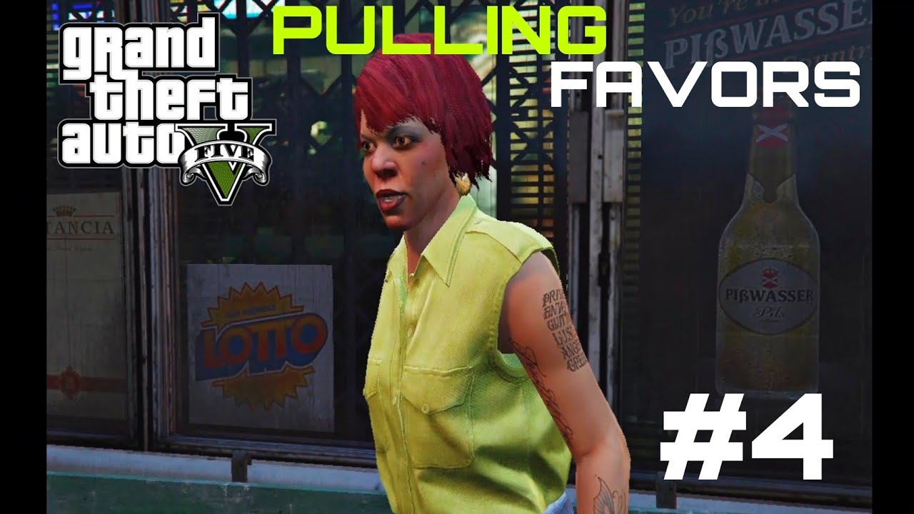 Pulling Favors Mission || GTA V || #4 - YouTube