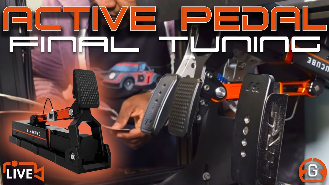 PART 3! SIMUCUBE ACTIVE PEDAL Tuning - Final Test after Long Throw Fix ...