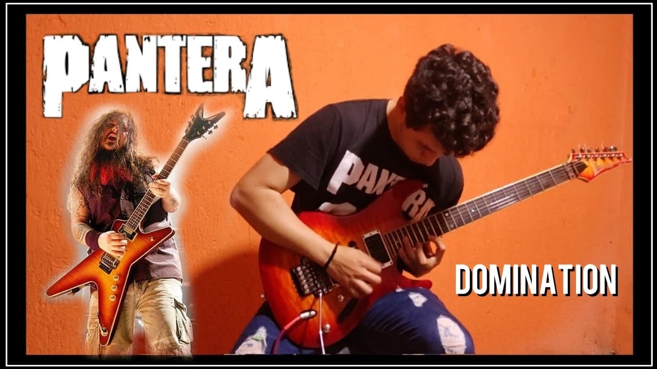 PANTERA - DOMINATION (cover HD) Edson Rodriguez - YouTube