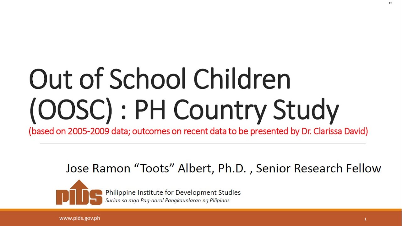 Presentation by Dr. Jose Ramon Albert - YouTube