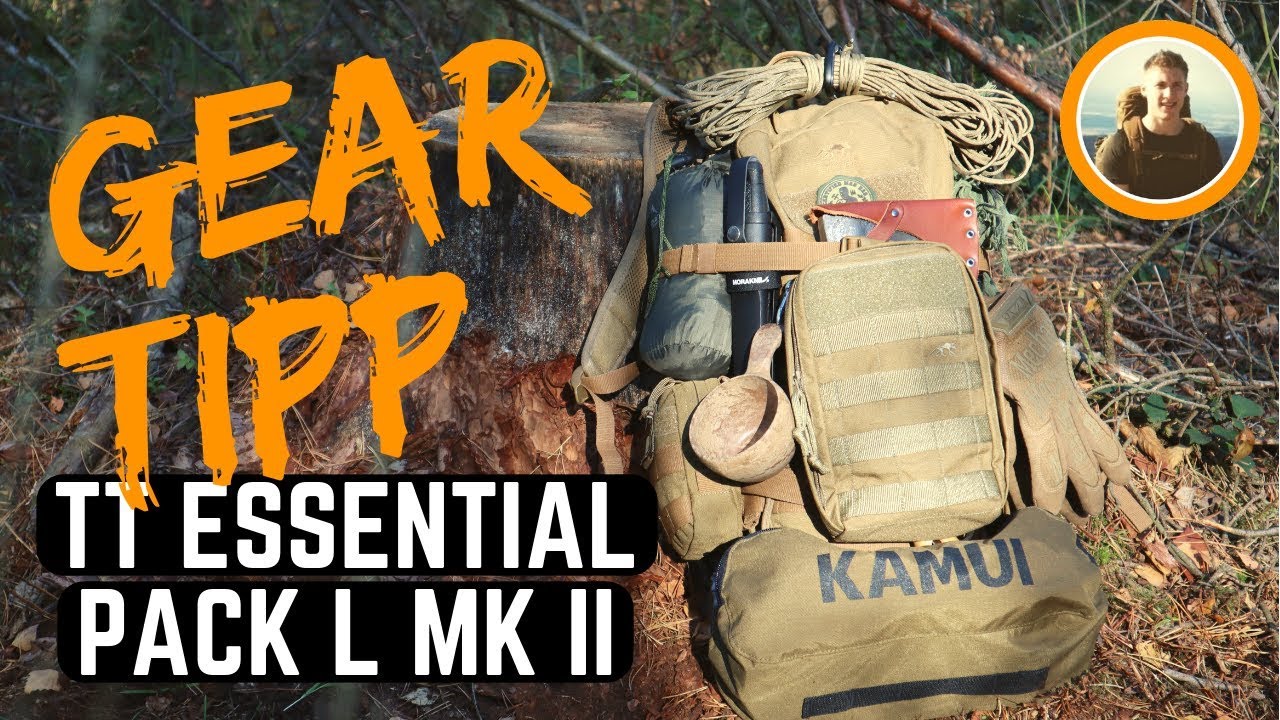 GÜNSTIGER RUCKSACK für EDC, Wandern und Bushcraft: Tasmanian Tiger ...