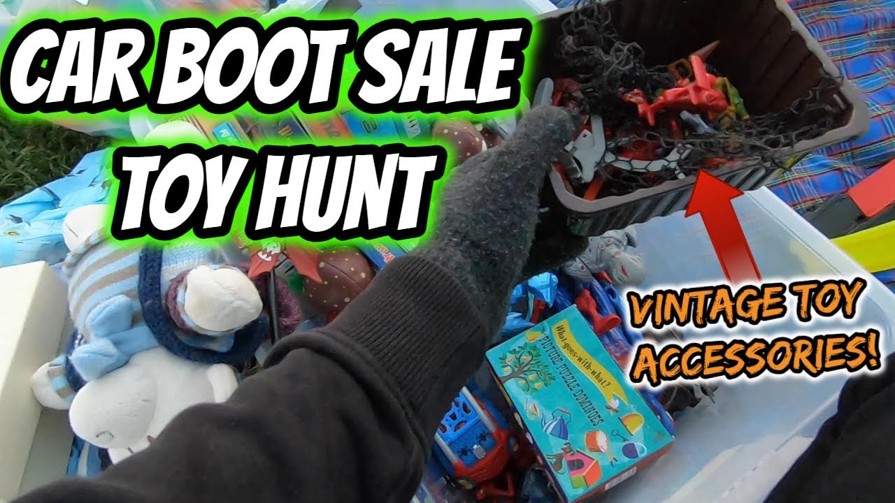 LAST MINTUE CAR BOOT SALES BEFORE WINTER TIME. RETRO TOY HUNTING FINDS ...