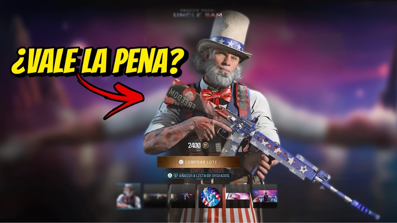 ¿Vale la Pena Comprar la Nueva Skin Tío Sam en Warzone?😱 ¡Análisis ...