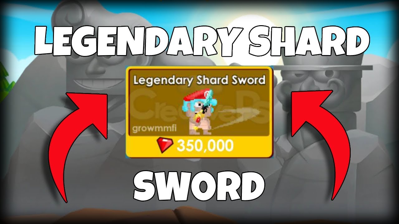 BEST WAY TO GET LEGENDARY SHARD SWORD ! (EASY WLS) | GROWTOPIA PROFIT ...