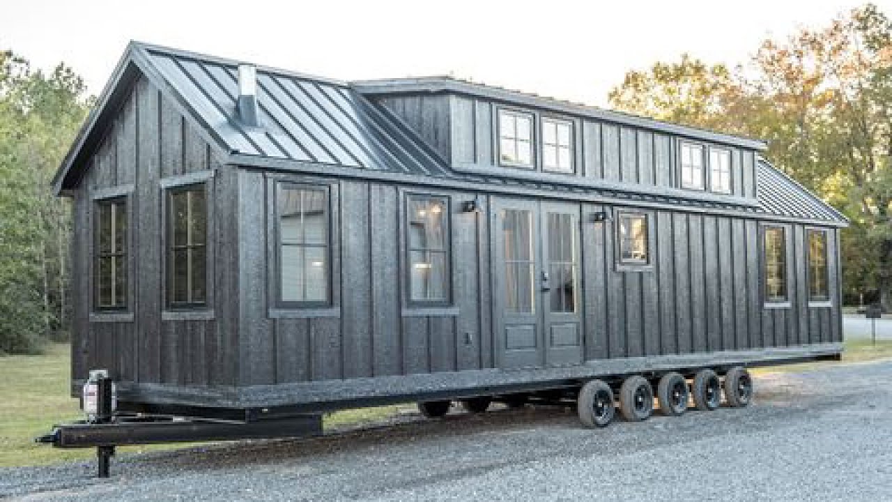 Exceptionally Cozy Bunkhouse Tiny House Model by Timbercraft Tiny Homes ...