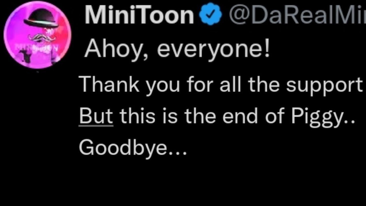 Goodbye piggy... - YouTube