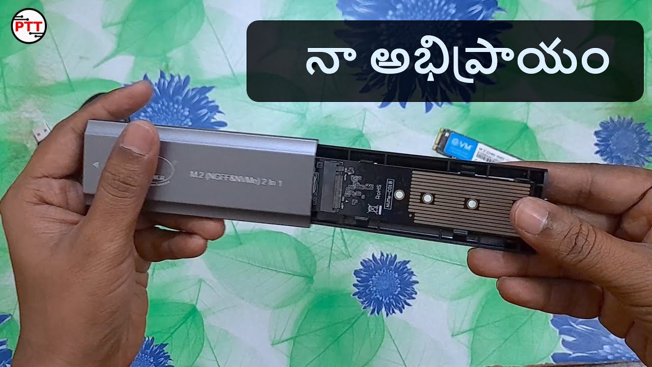 NVME M2 Enclosure review and my opinion - YouTube