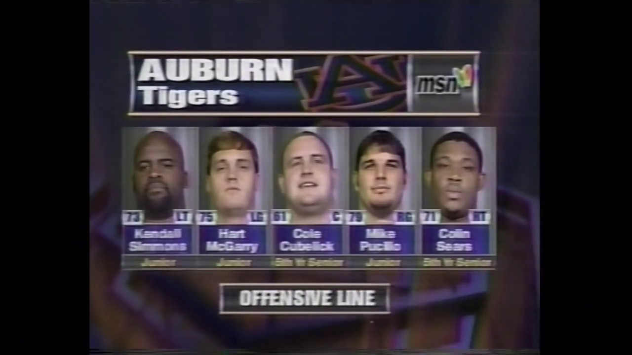 Auburn vs. Alabama -- Iron Bowl 2000 - YouTube