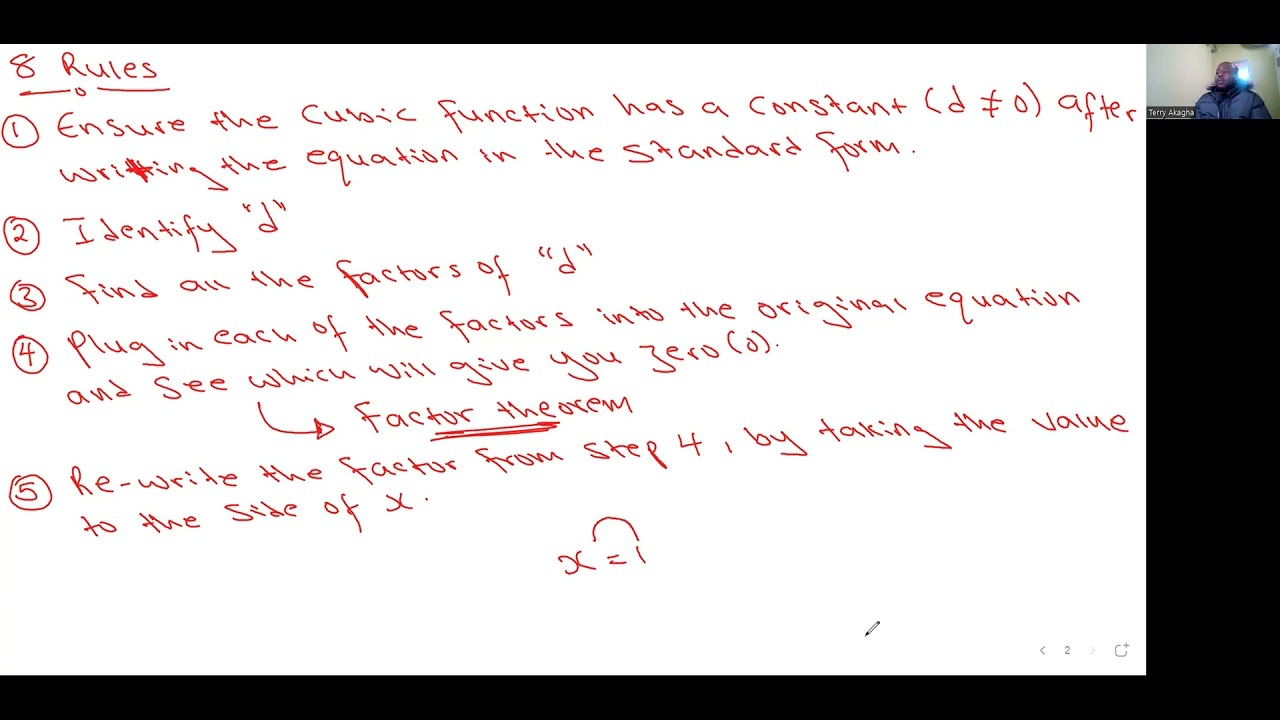 5 of 16 - Factorisation using factor theorem and long division - Method ...
