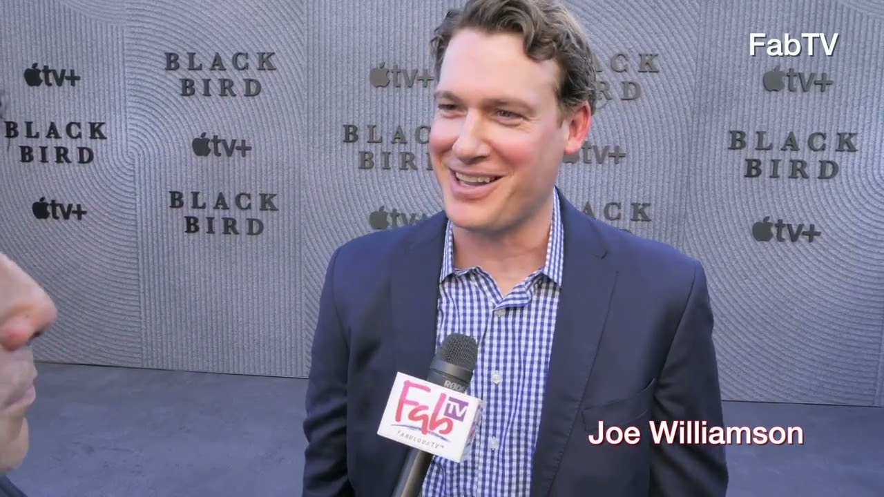 Joe Williamson talks about AppleTV's "Black Bird" on premiere night ...