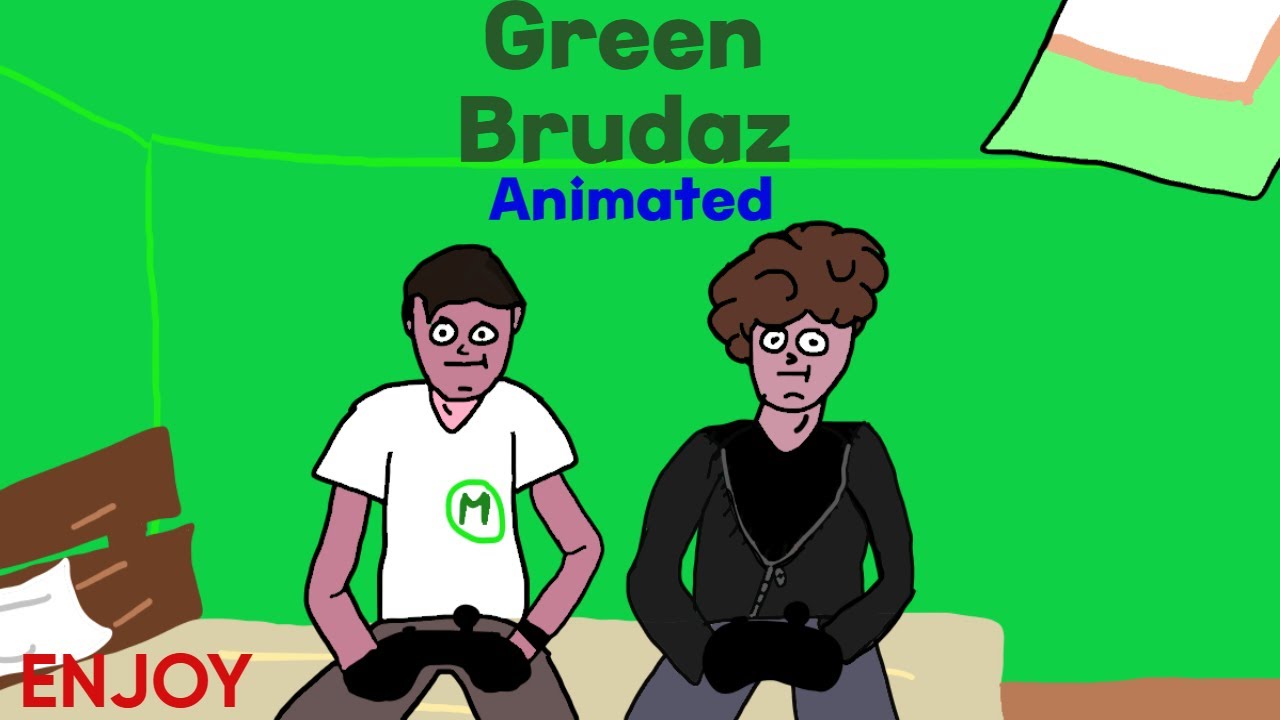 Běžný den Green Brudaz (Animated) #Matanoj - YouTube