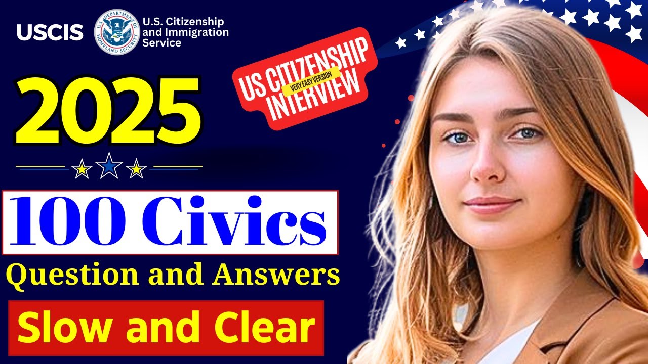 2025 random 100 civics questions and answers - U.S. citizenship ...