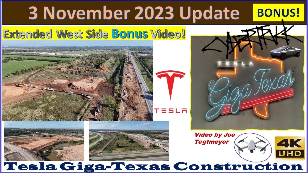 BONUS Far W New Development & W Support Facility Area! 3 November 2023 ...