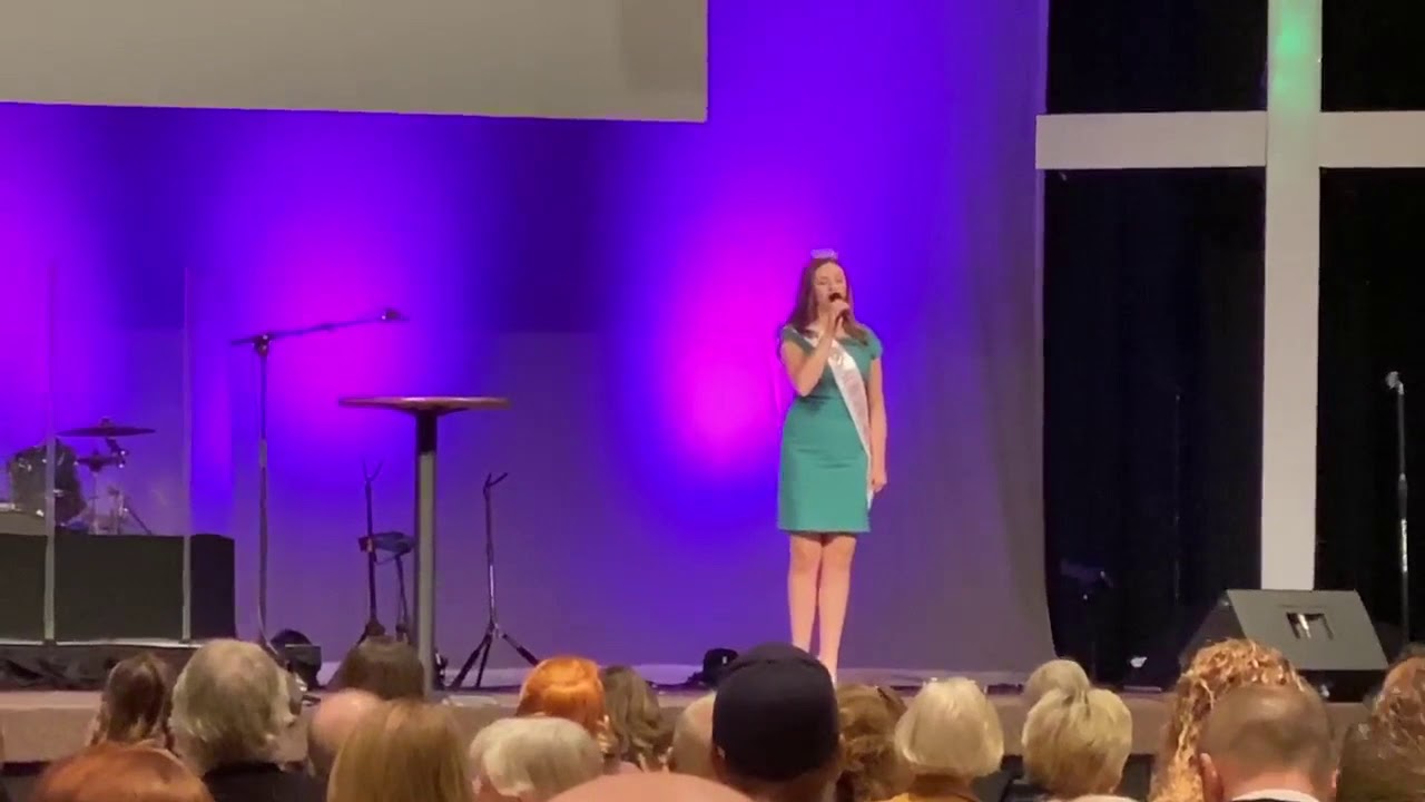 Austin Douglas Miss Auburn Outstanding Teen 2019 - YouTube