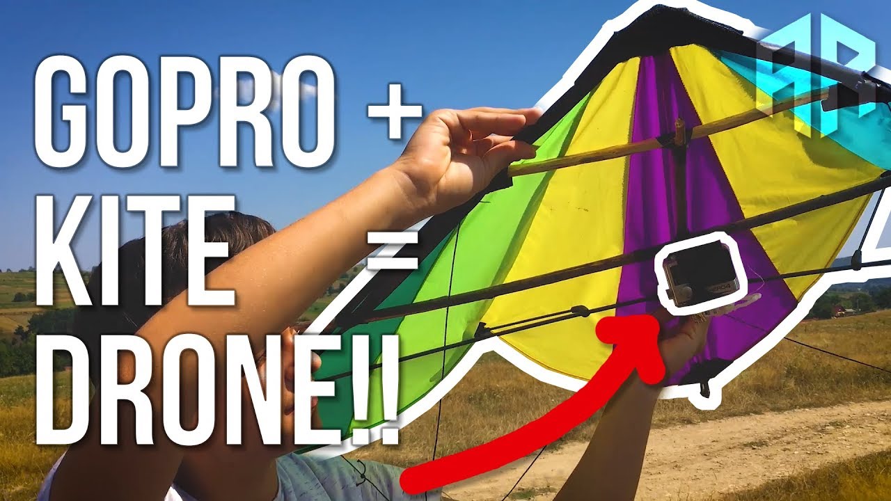 Crafting a "Drone" Using a Kite and a Camera!! - YouTube