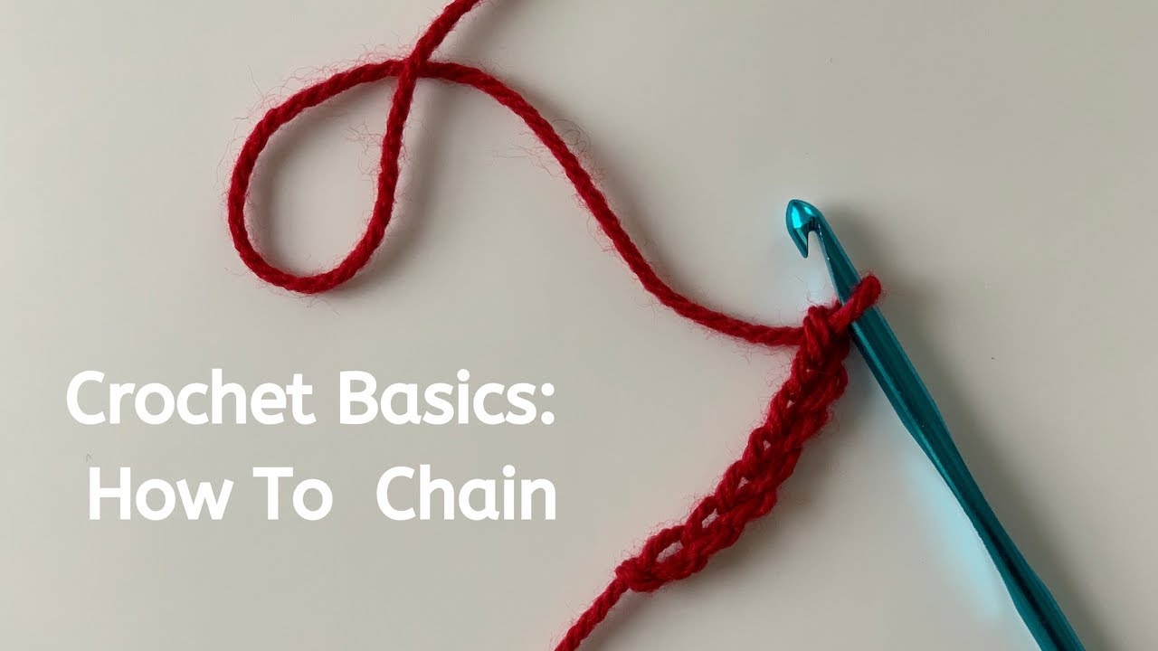 Crochet Basics: How To Chain - YouTube