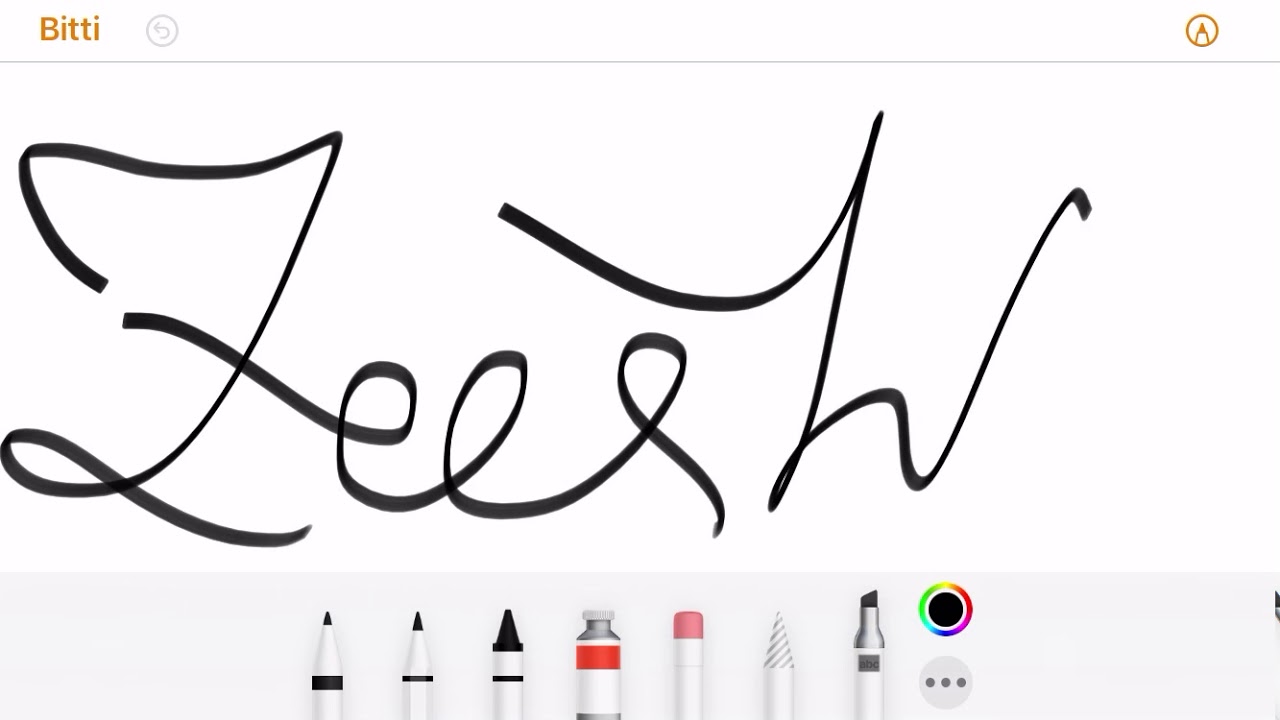 Zeeshan Signature Design - YouTube