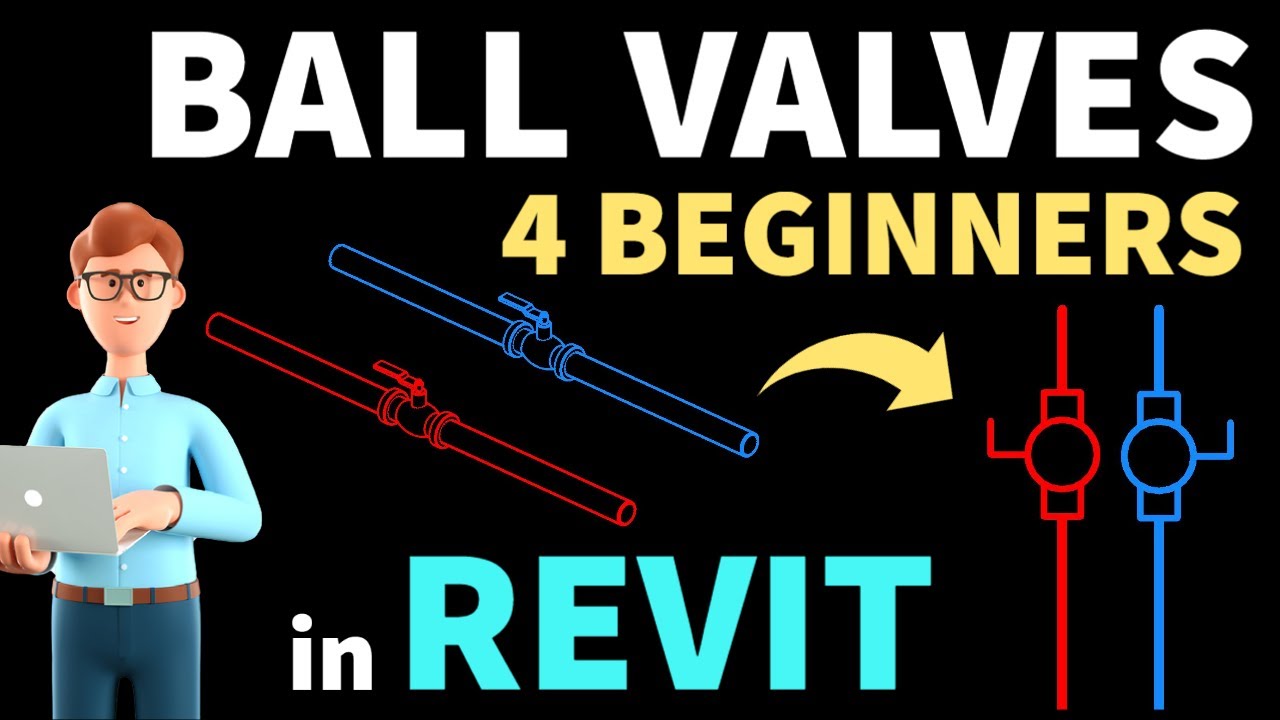 How to use Ball Valves and Add Custom Valve Symbols in Revit MEP - YouTube