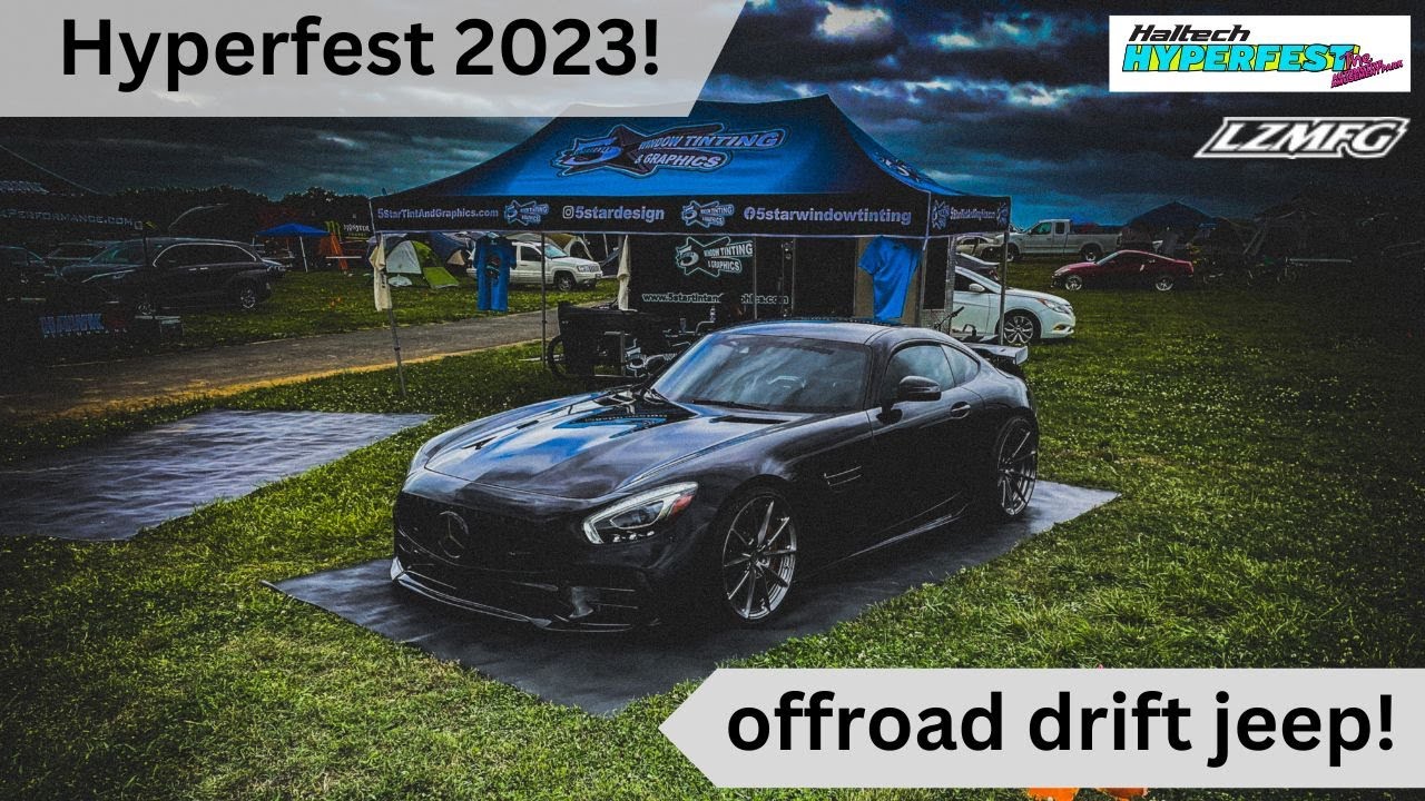 Hyperfest 2023! Adam LZ, drift jeep, track racing and more!! - YouTube