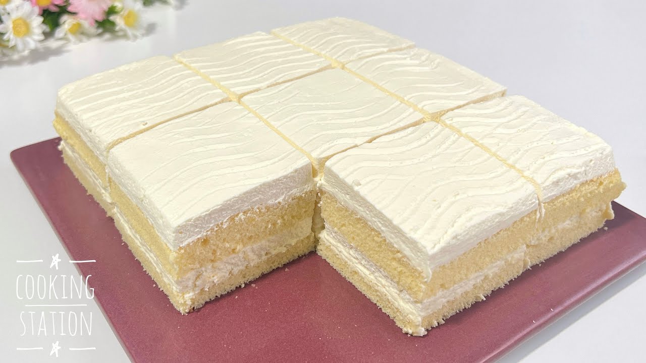 Easy Vanilla Cake Recipe | Soft & Fluffy Homemade Vanilla Cake - YouTube
