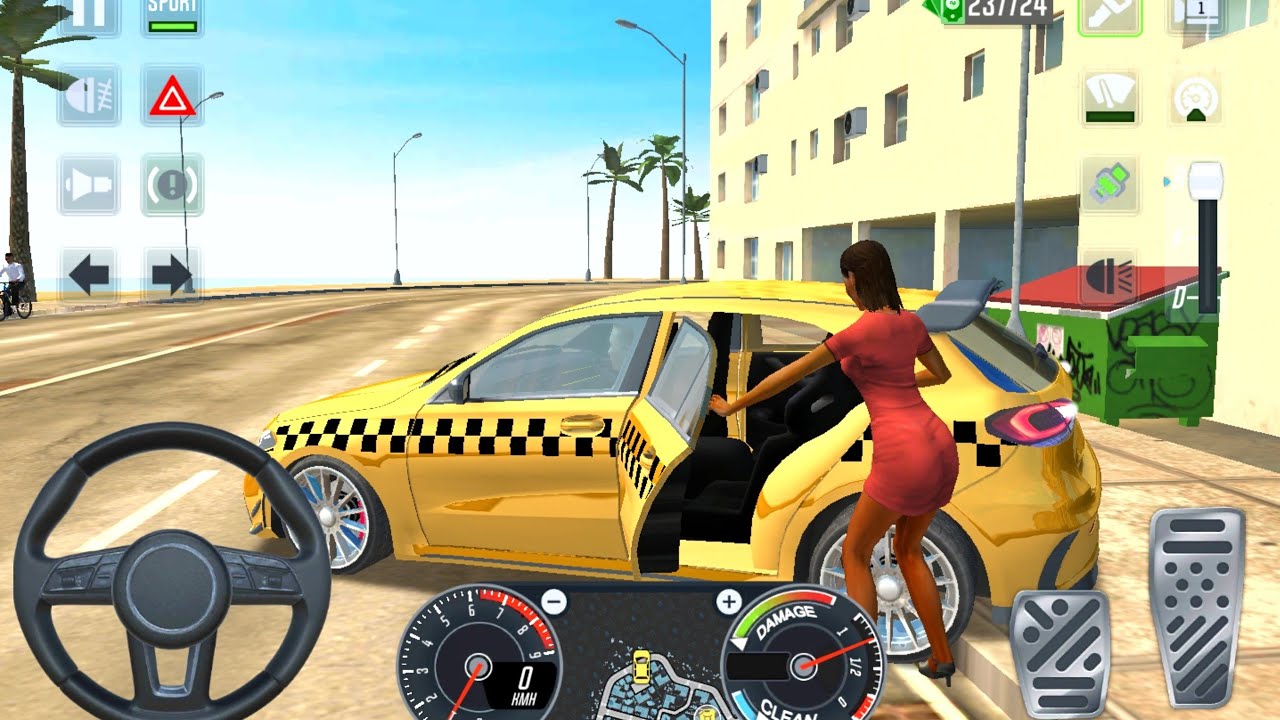 Taxi Simulator 2020 🔥🚖 Hatchback Uber Driver Game - Car Game Android ...