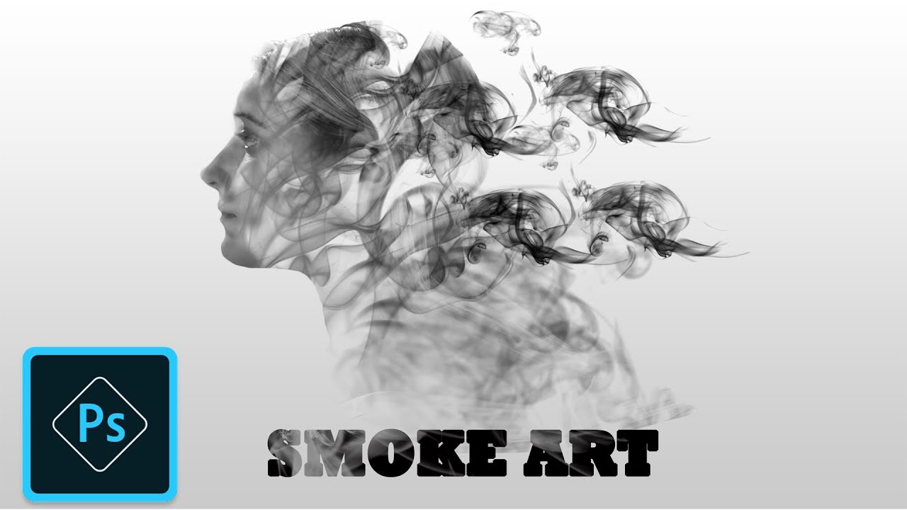 How to create SMOKE effect photoshop |SMOKE effect photo editor ...